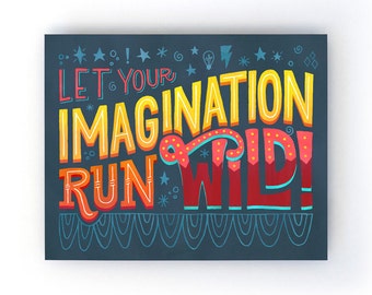 Hand Lettered Stationery & Art Prints by HomeAgainCreative on Etsy