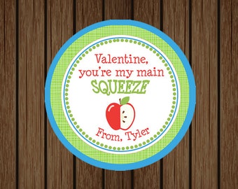 Applesauce valentine | Etsy