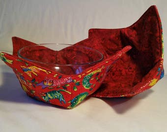 Quilted bowl cozy | Etsy