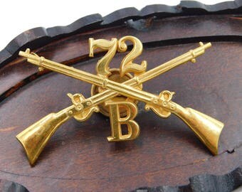 Crossed rifles | Etsy