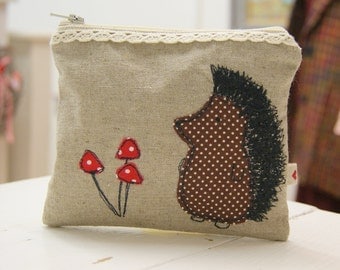 Hedgehog purse | Etsy