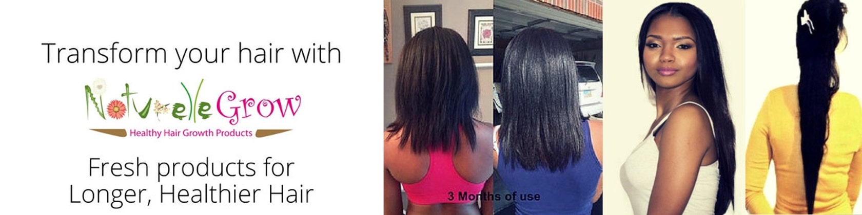 Natural Hair Growth Products for Women & Men by NaturelleGrow