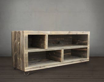 Reclaimed wood bookcase | Etsy