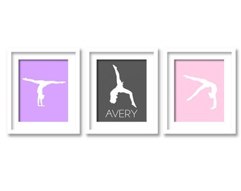 Gymnastics art | Etsy