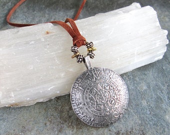 Mayan pendant | Etsy