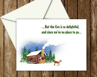 Cabin christmas | Etsy