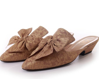 Silk slippers | Etsy