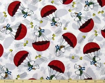 Snoopy fabric | Etsy