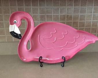 Ceramic flamingo | Etsy