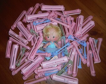 Vintage hair curlers | Etsy