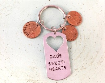 Father daughter ring | Etsy