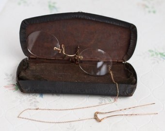 Antique eye glasses | Etsy