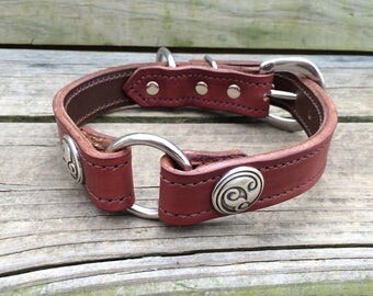 Concho dog collar | Etsy