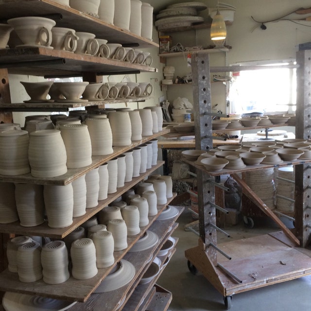 Vibrant functional & handthrown in Bellingham by bluewaterpottery