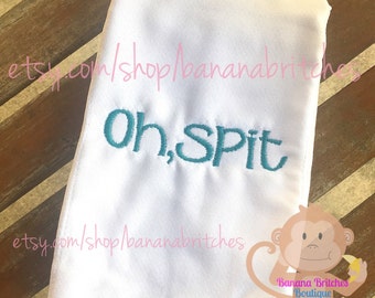 Funny burp cloth | Etsy