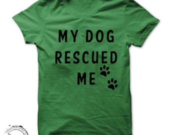 My dog rescued me | Etsy