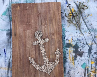 Anchor string art | Etsy