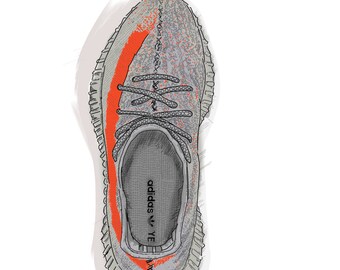 Sneaker template | Etsy