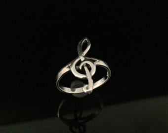 Music note ring | Etsy