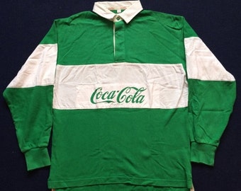 Coca cola rugby | Etsy