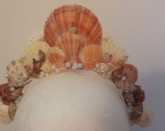 Shell crown | Etsy