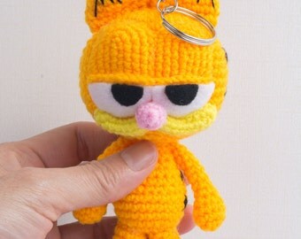 Crochet garfield | Etsy