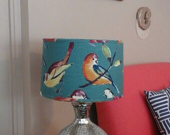 Teal lamp shade | Etsy