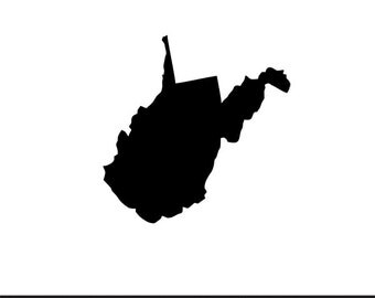 West virginia svg | Etsy