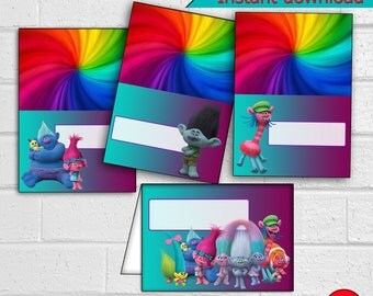 Trolls table decor | Etsy