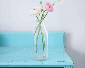 Milk bottle vase | Etsy