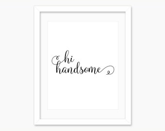 Hi there handsome | Etsy