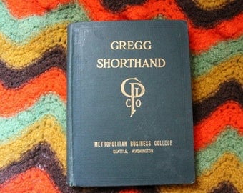 Shorthand book | Etsy