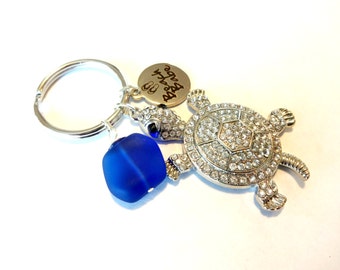 Sea Turtle Keychain Mermaid Keychain Starfish by YoursTrulli