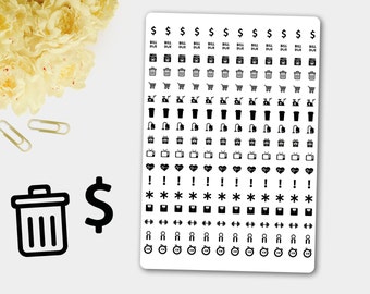 Clear stickers | Etsy