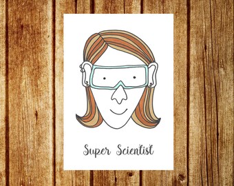 Science card | Etsy