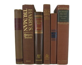 Vintage Books & Decorative Book Sets for Home by DecadesOfVintage