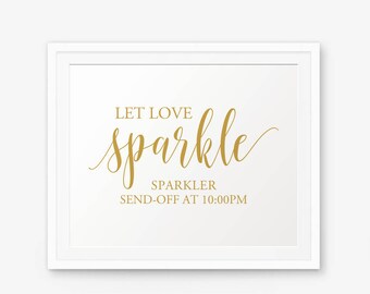 Sparkler sign | Etsy