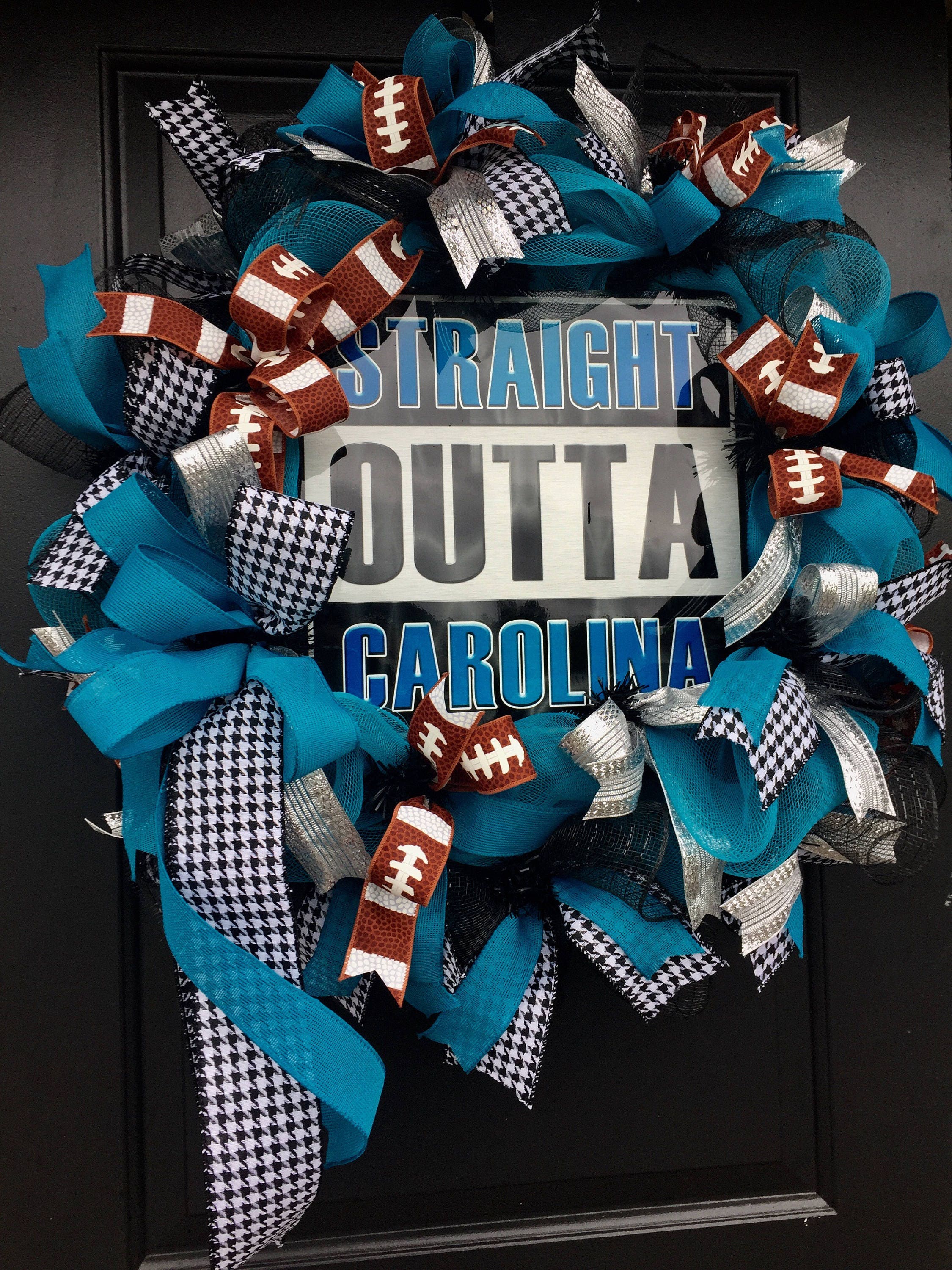 Free Shipping, Football, Football Wreath, Sports Wreath