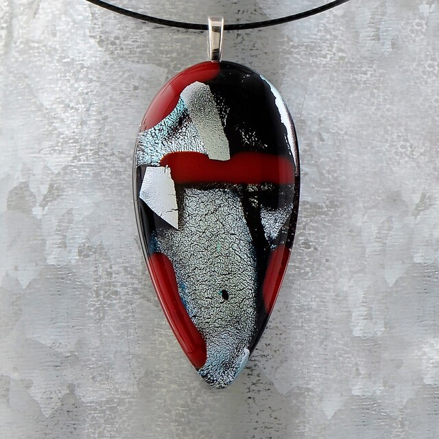 Modern Artisan Studio Jewelry Kiln-formed by RobinEvansStudio