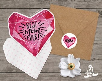 First Mothers Day Card unique Mom To Be New Mom