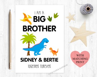 Big brother dinosaur | Etsy