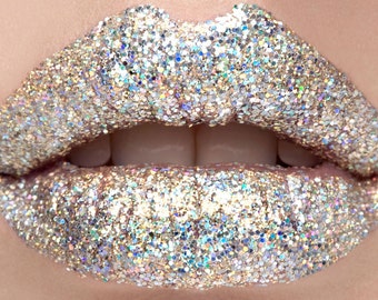Glitter lipstick | Etsy