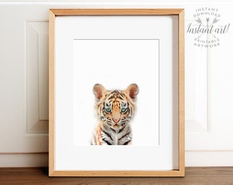 Tiger nursery theme | Etsy