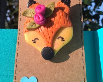 Polymer Clay Miniature Pink Pig princess Cute Little Fimo