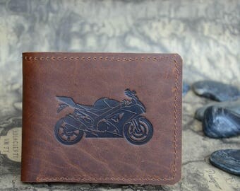 Motorcycle wallet | Etsy