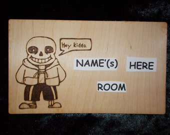 Invitaciones de cumpleaños de undertale Sans Digital descargar