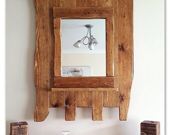 Mirror coat rack | Etsy