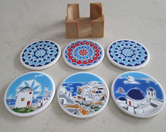 Hand made coasters | Etsy