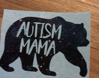 Autism mama bear | Etsy