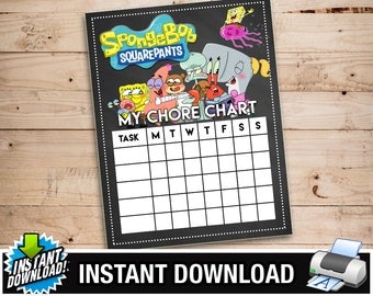 Spongebob inspired | Etsy